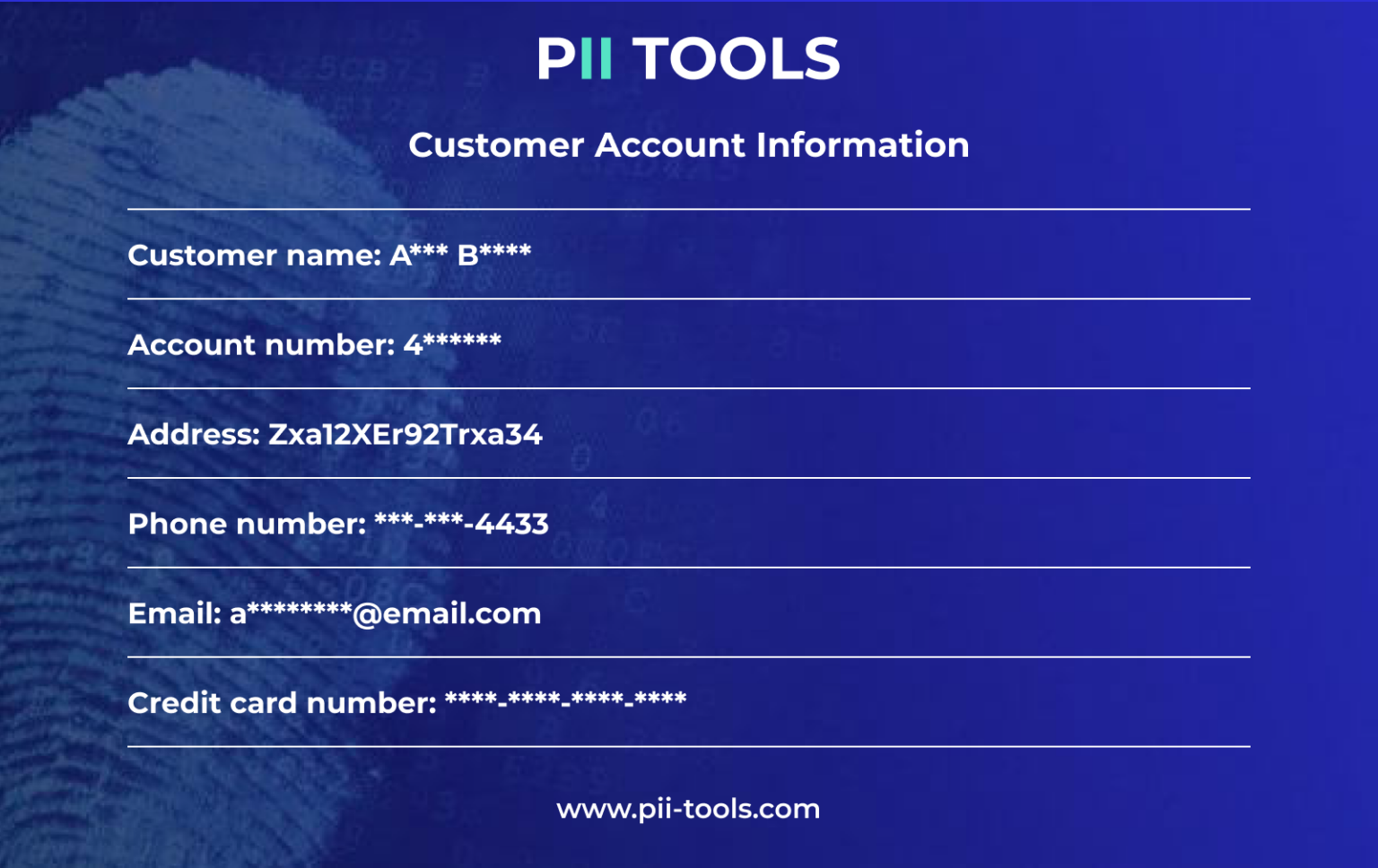 Data Masking | PII Tools