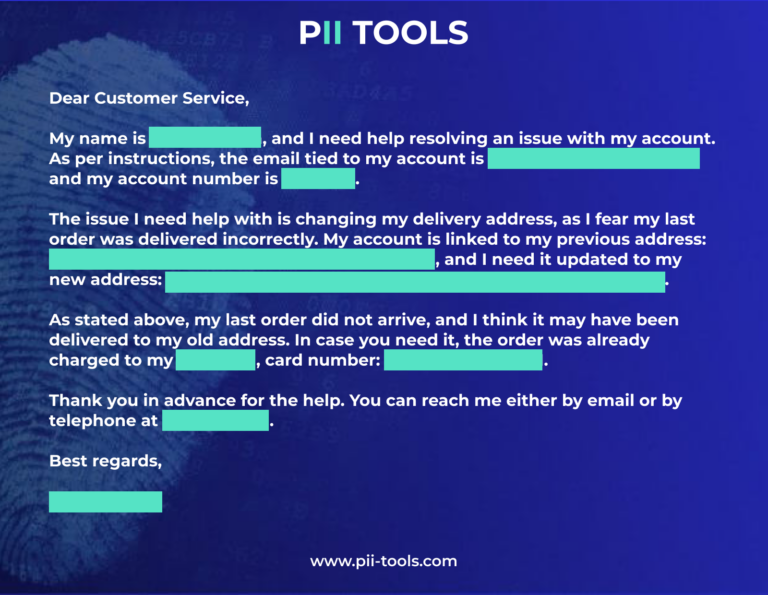 Redaction | PII Tools